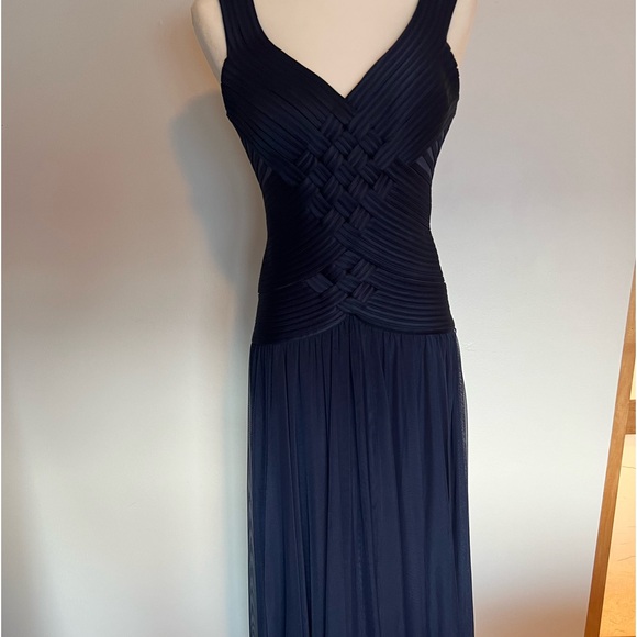 JS Collections | Dresses | Js Collections Navy Long Evening Gown | Poshmark
